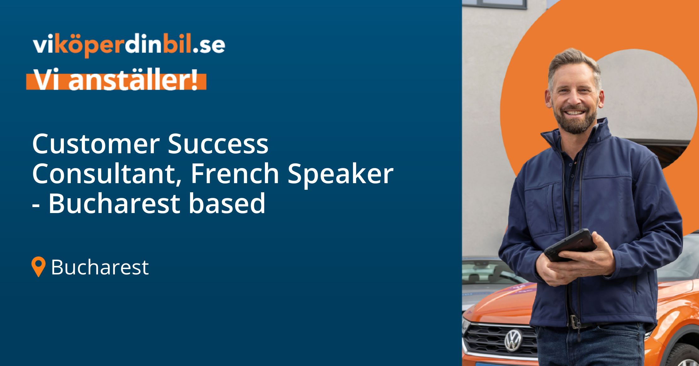 Customer Success Consultant, French Speaker - Bucharest based (f/m/x)